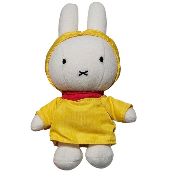 miffy | Toys | Japan Miffy Rabbit Plush 6 Yellow Rain Coat Stuffed ...